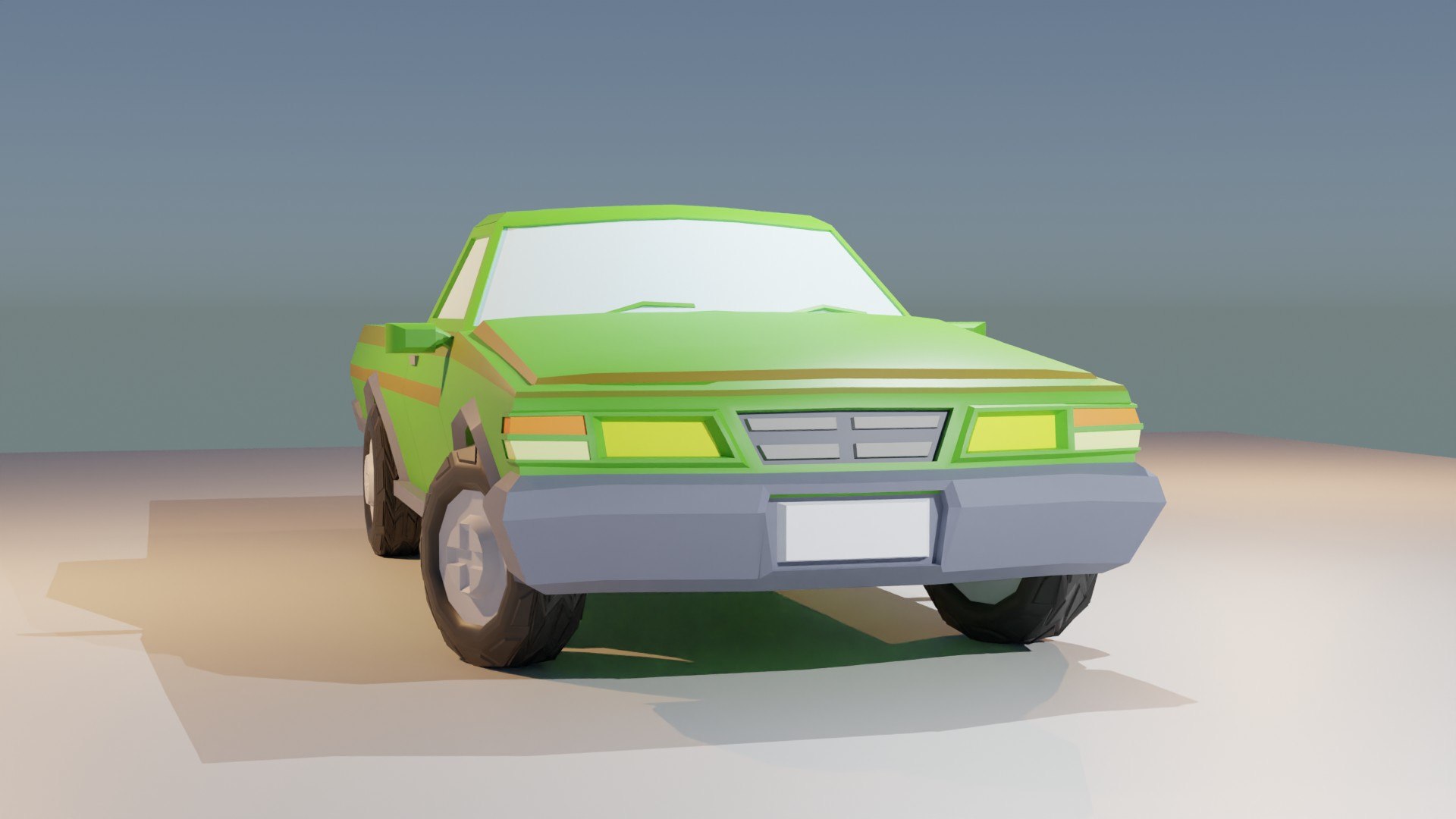 Low Poly Cab 01 3D - TurboSquid 2197125