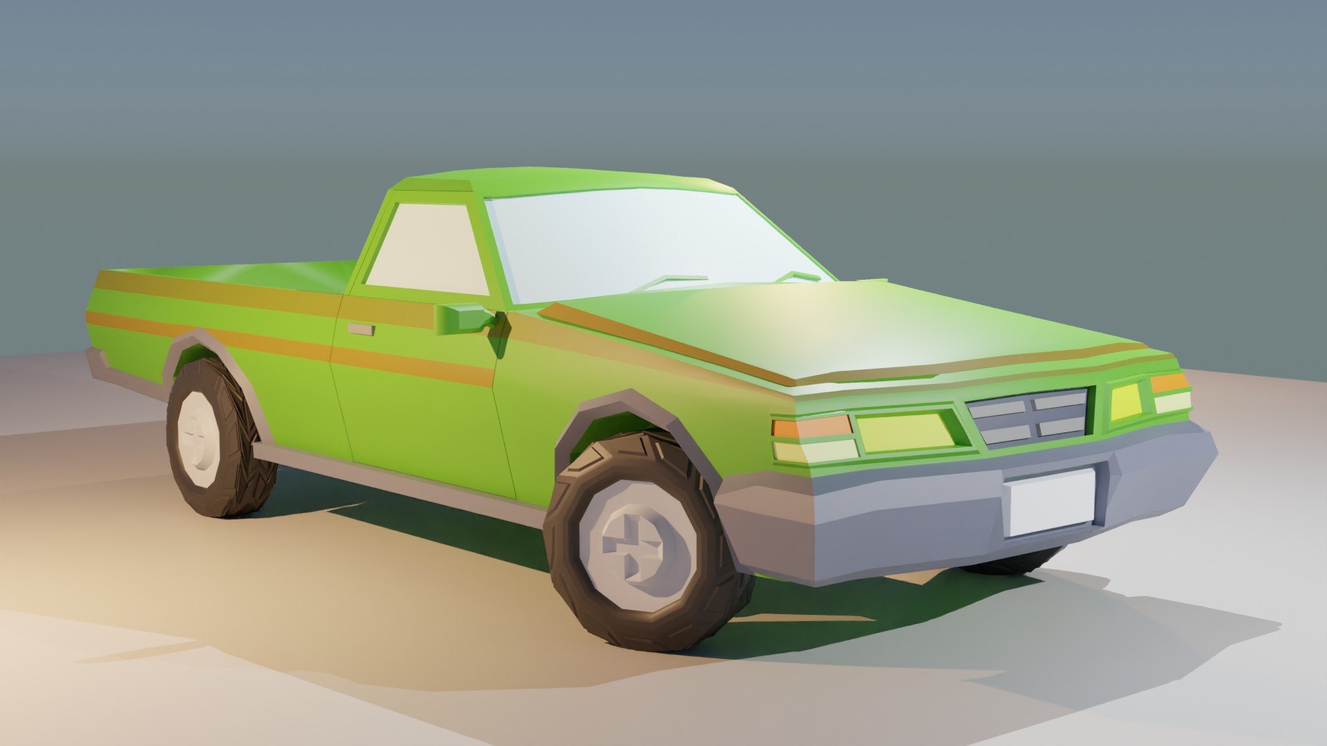 Low Poly Cab 01 3D - TurboSquid 2197125