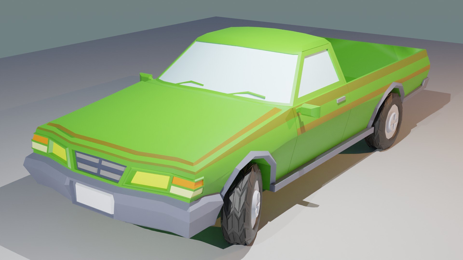 Low Poly Cab 01 3D - TurboSquid 2197125