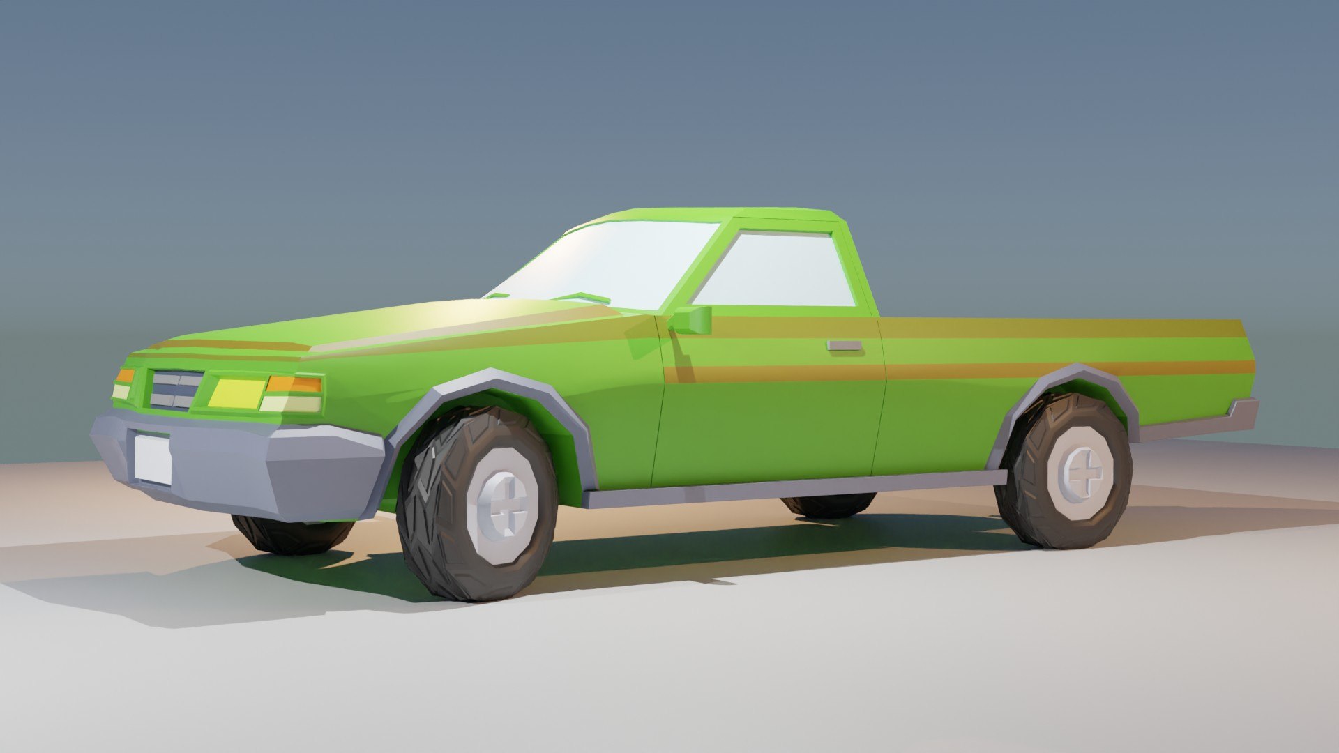 Low Poly Cab 01 3D - TurboSquid 2197125