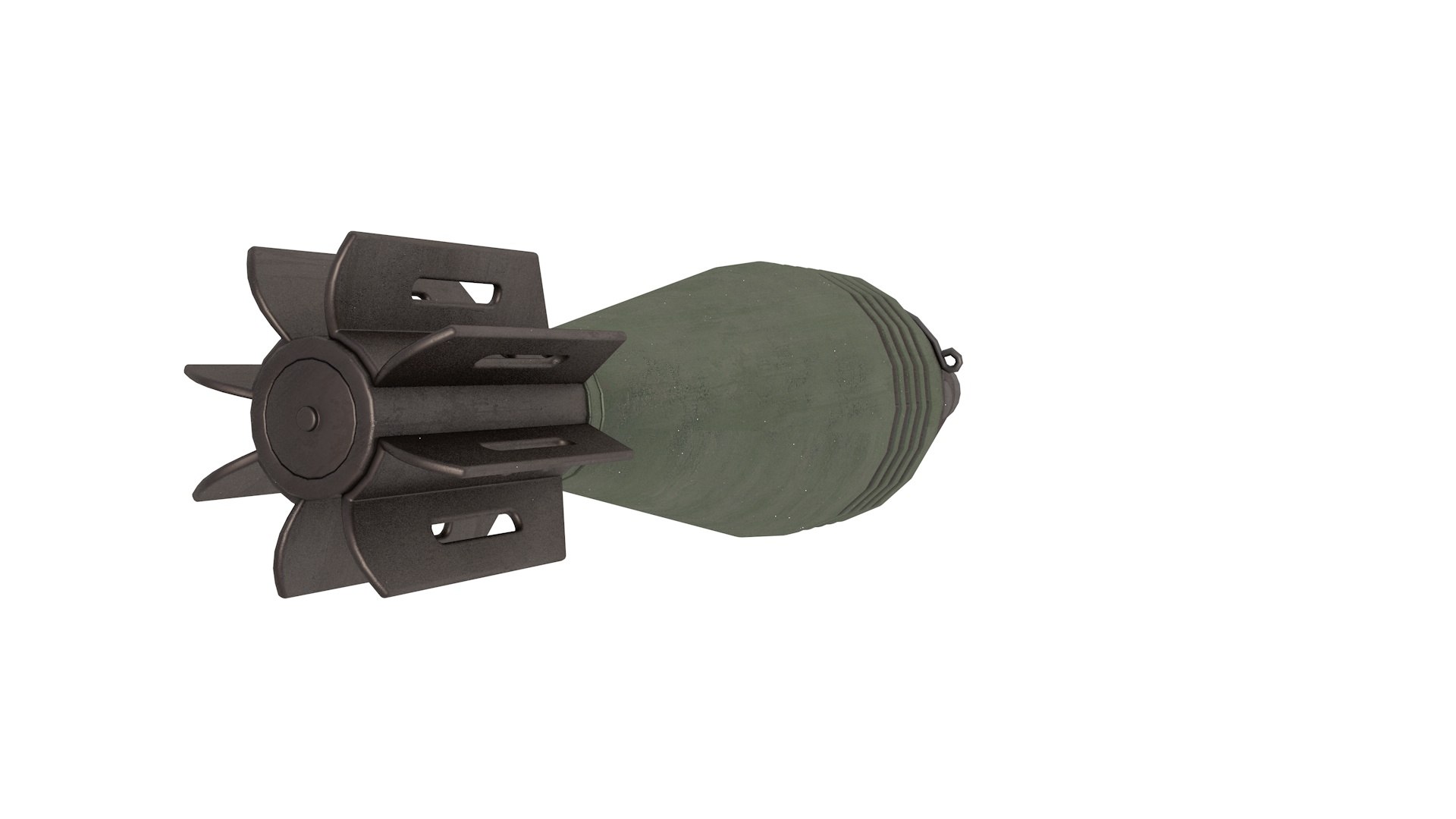 60 Mm Mortar Projectile 3D - TurboSquid 1973347