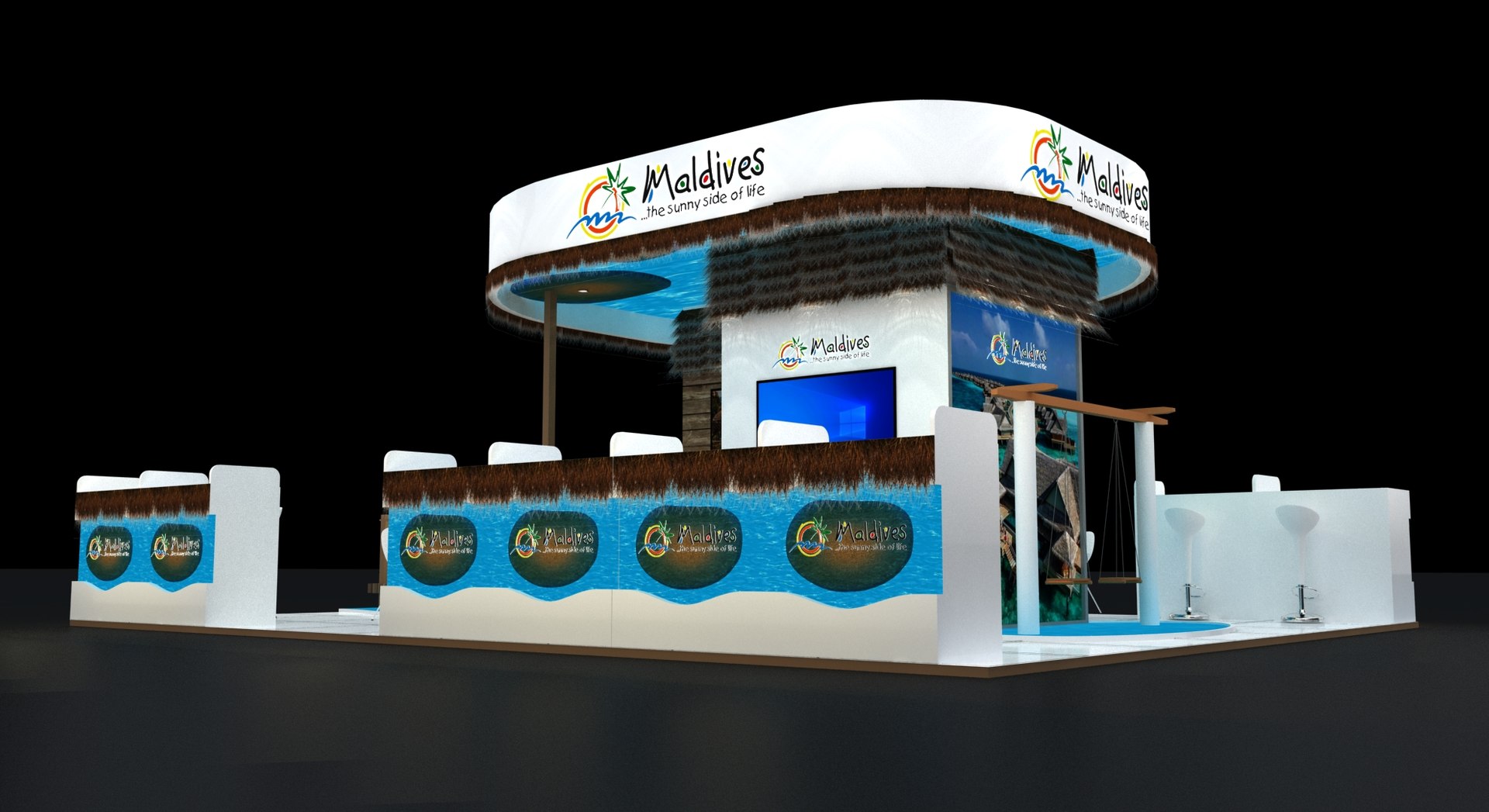 4 side open 3D model - TurboSquid 1994744