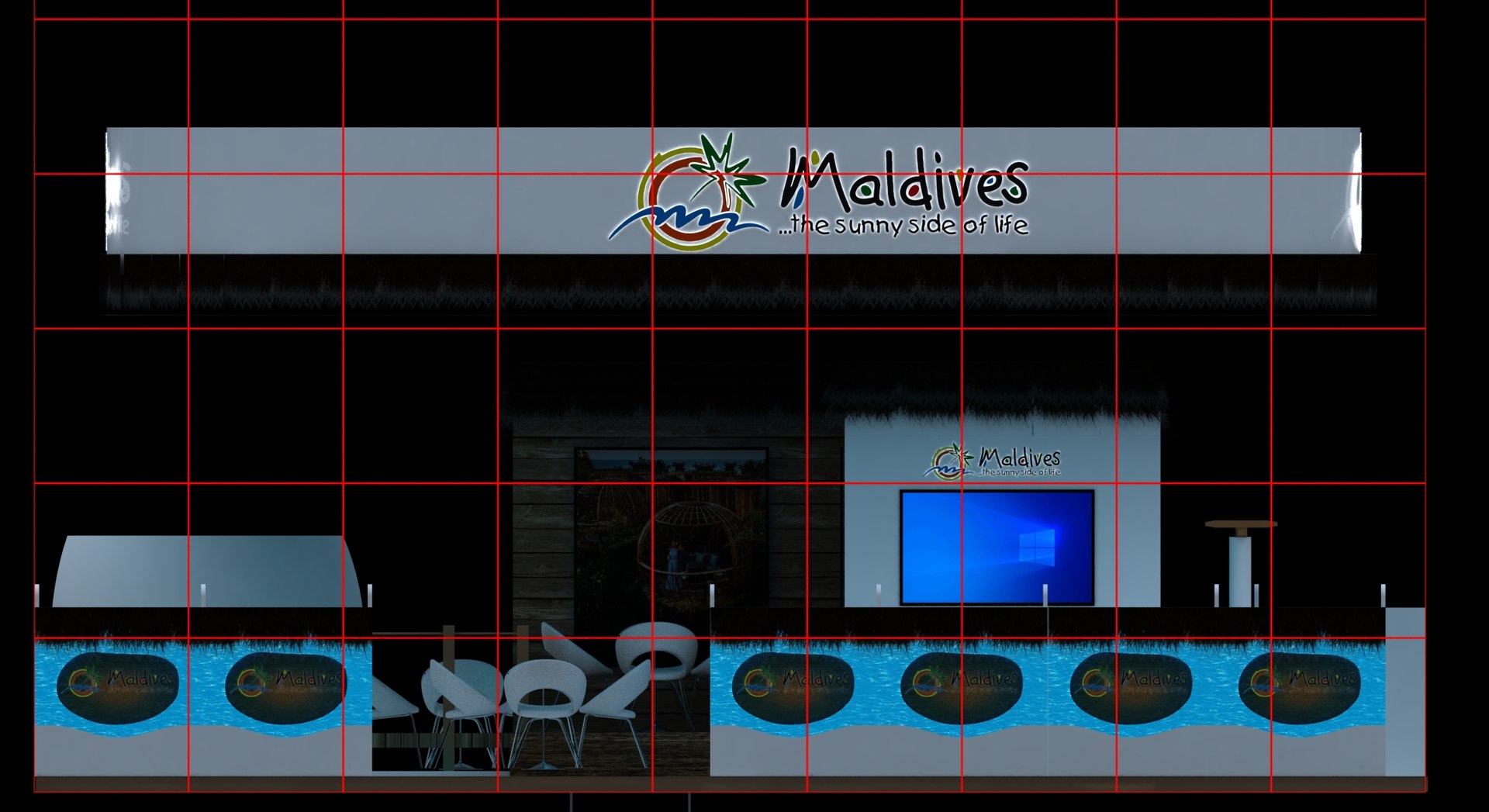 4 side open 3D model - TurboSquid 1994744