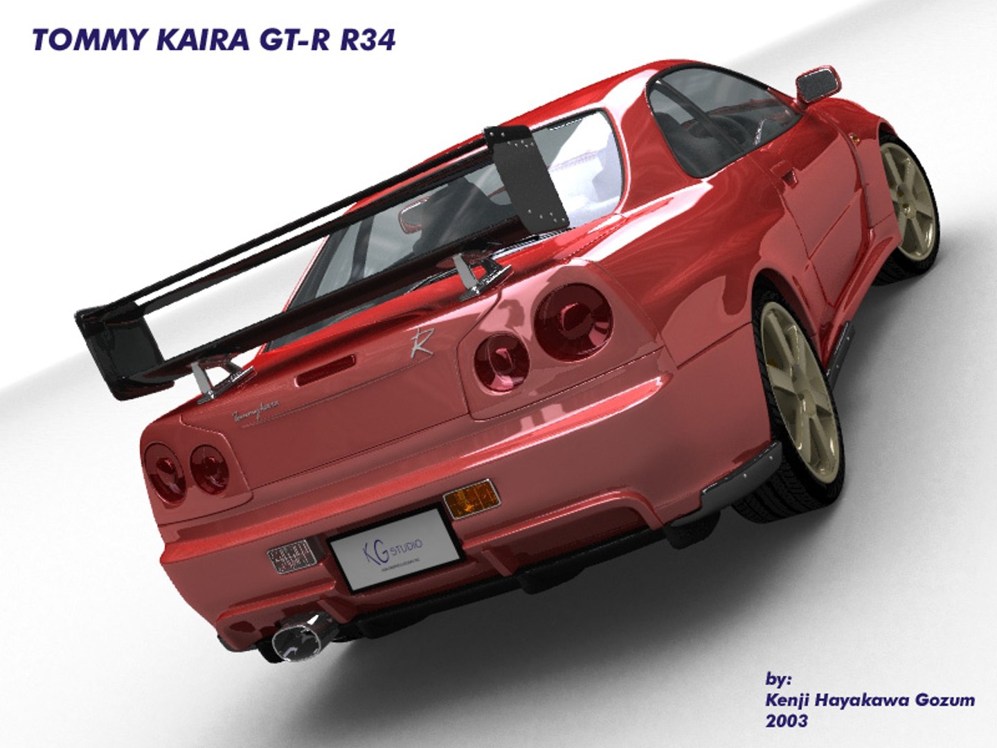 Tommy Kaira Gt-r R34 3d Model
