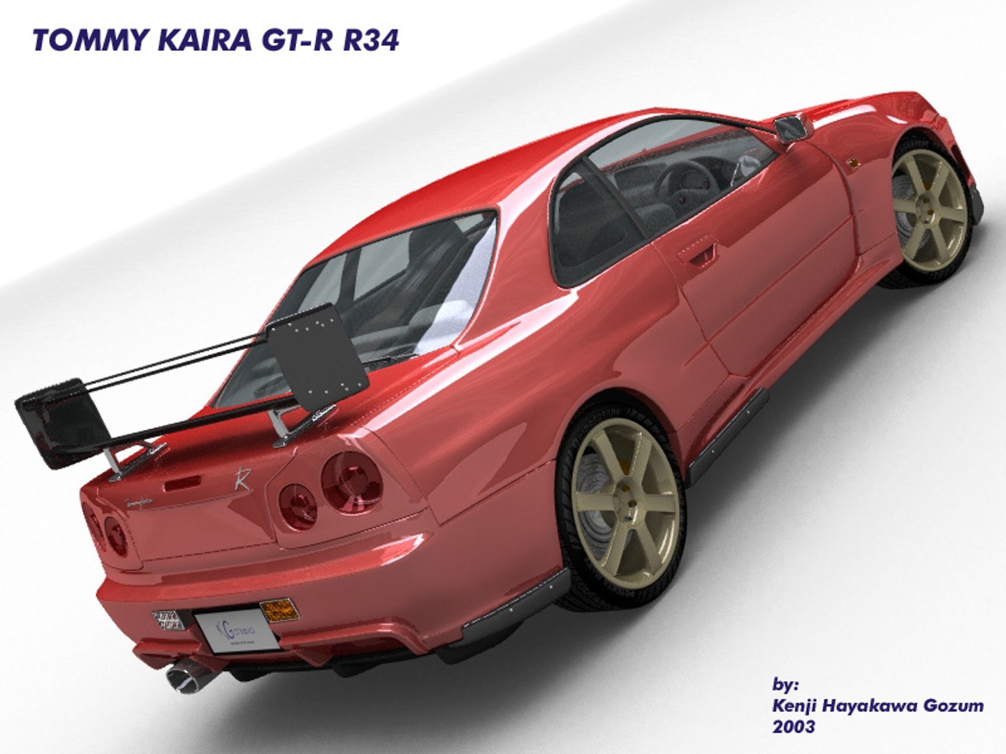 Tommy Kaira Gt-r R34 3d Model