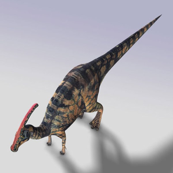 3d parasaurolophus