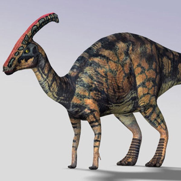 3d parasaurolophus