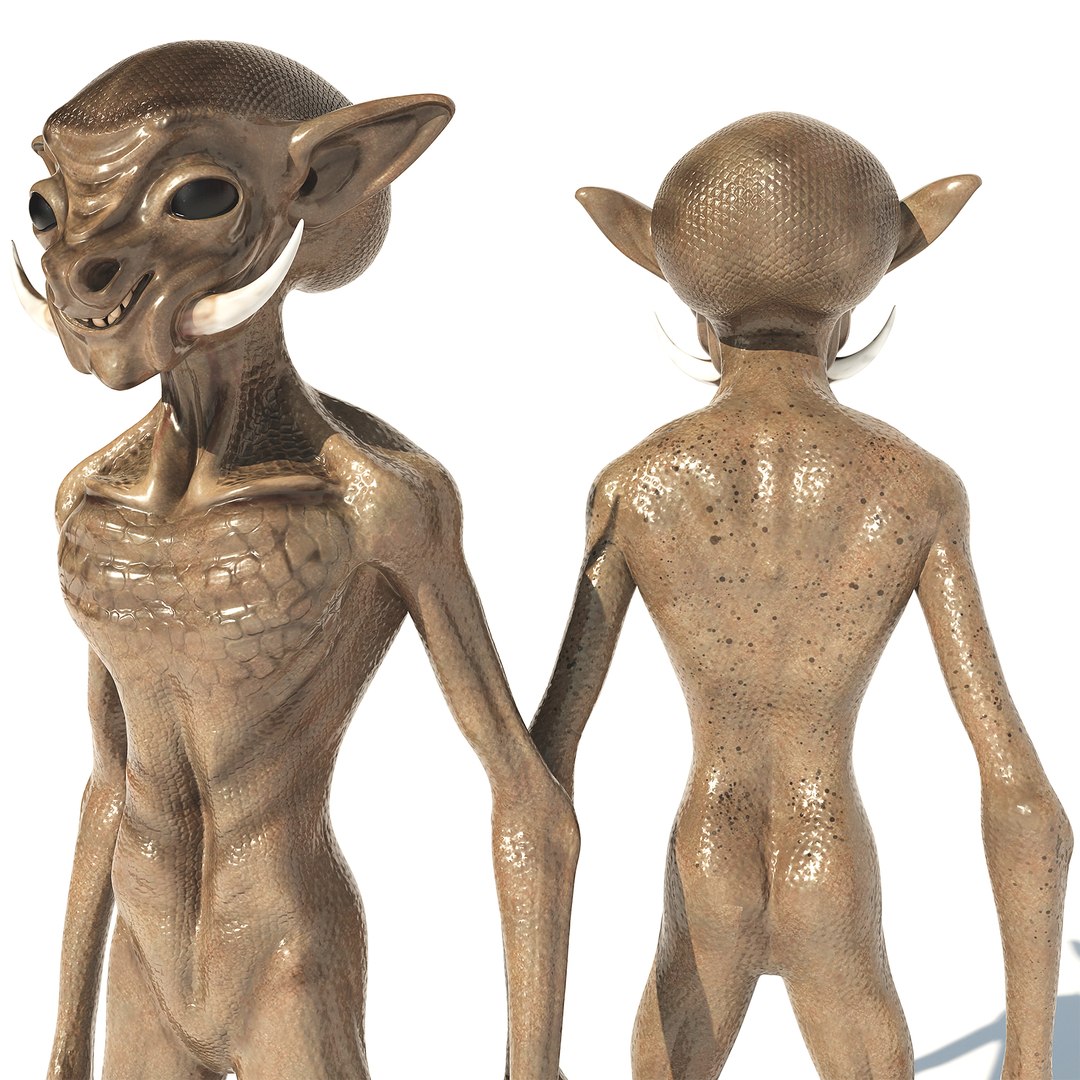 Alien Creature 2 3D Model - TurboSquid 2402208