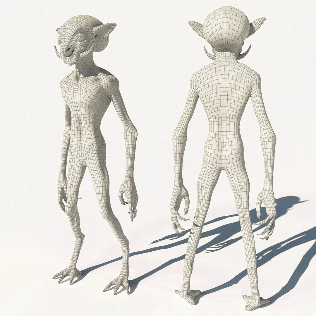 Alien Creature 2 3D Model - TurboSquid 2402208