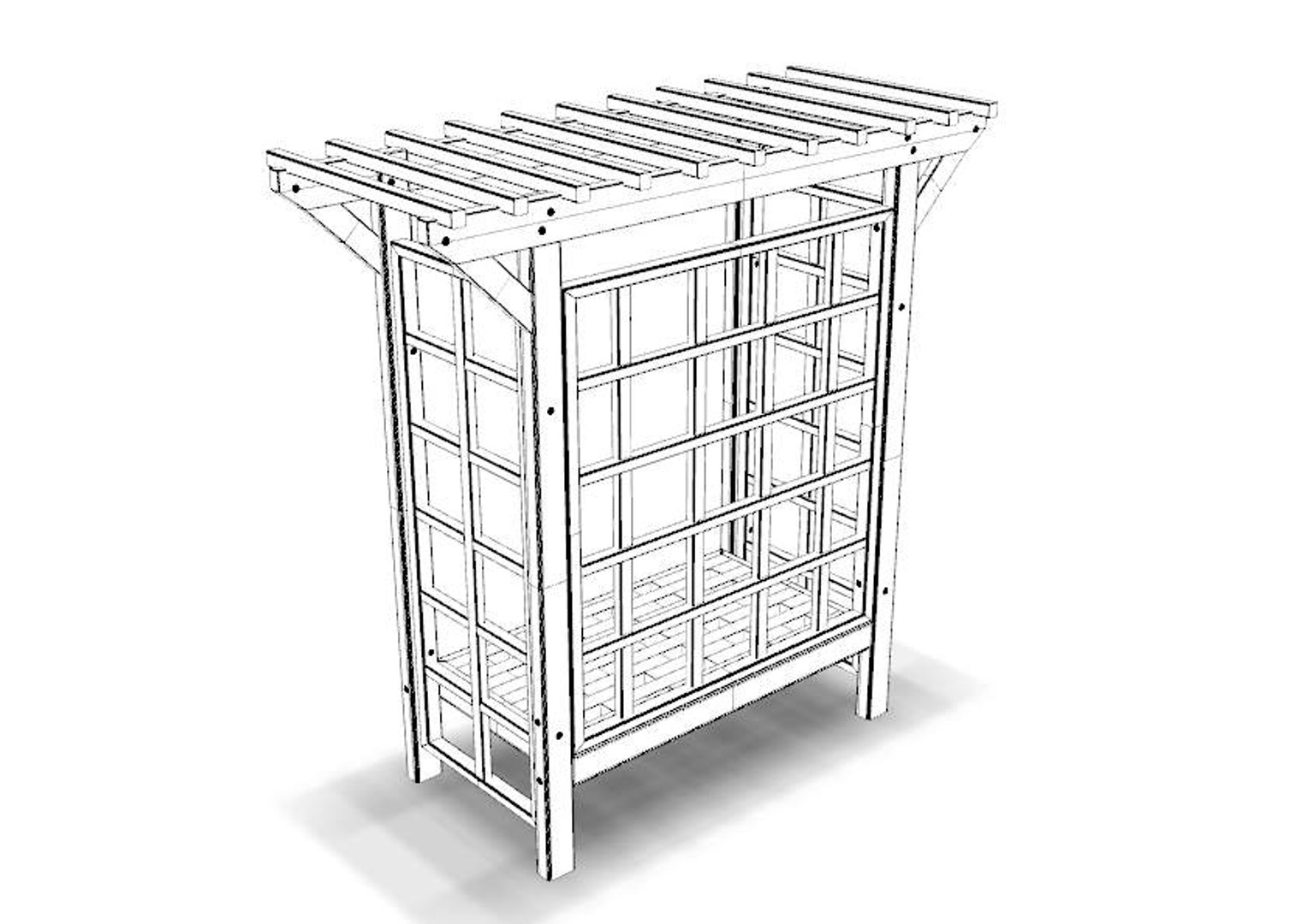 3d arbor 3 model
