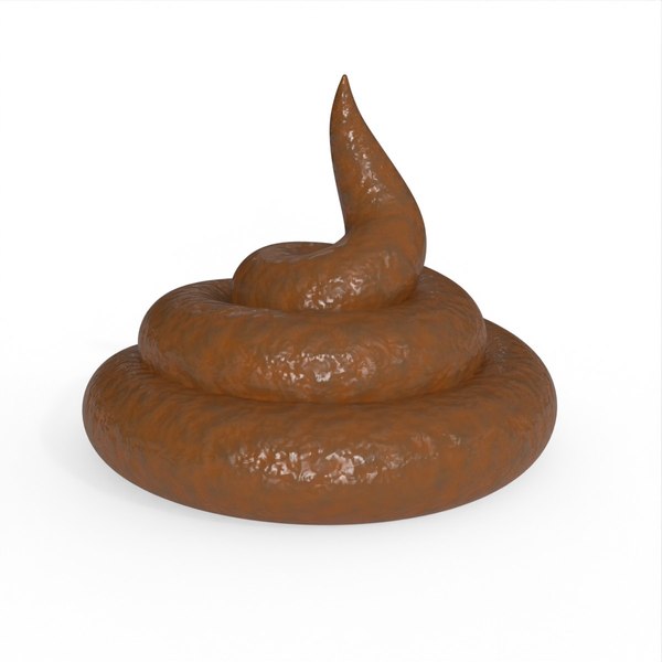 modelo 3d Caca realista. Excremento. Mierda - TurboSquid 1521403