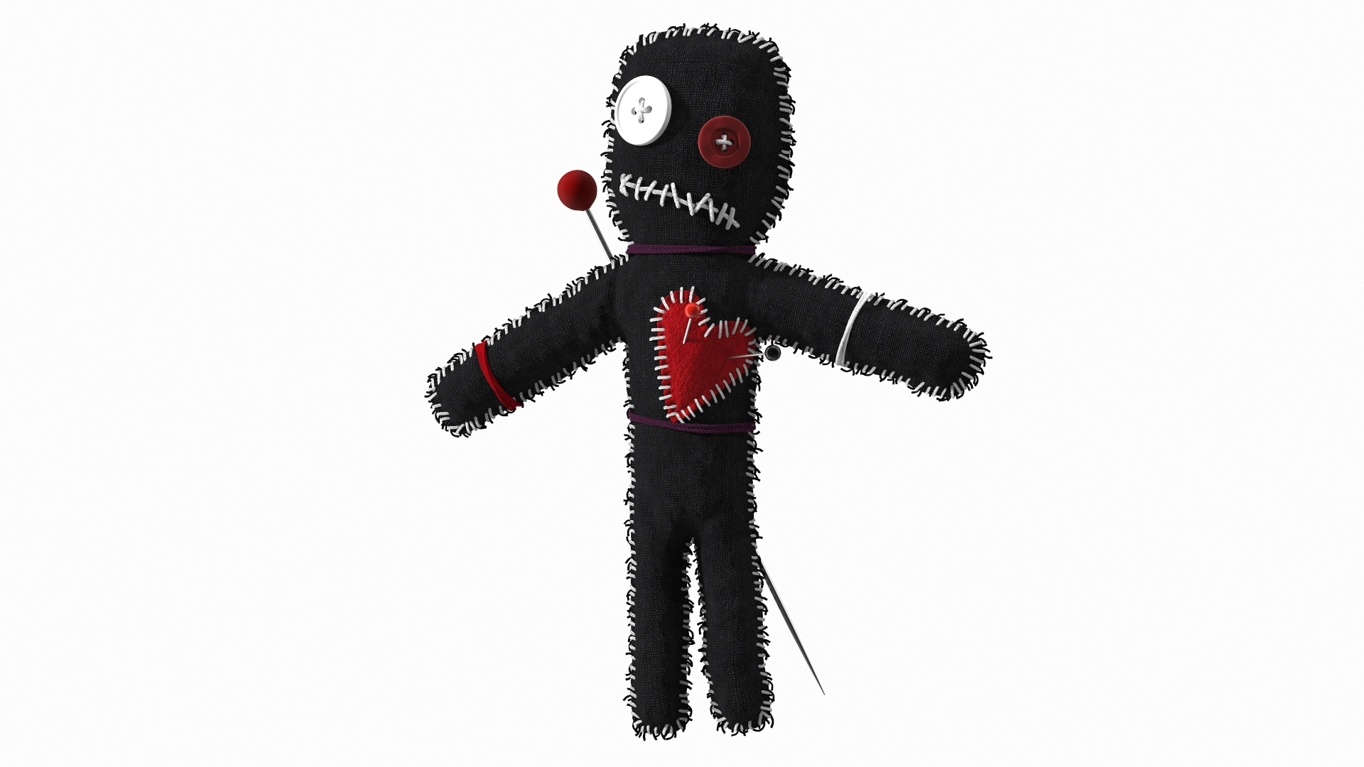 modelo 3d Muñeco vudú negro - TurboSquid 1817816