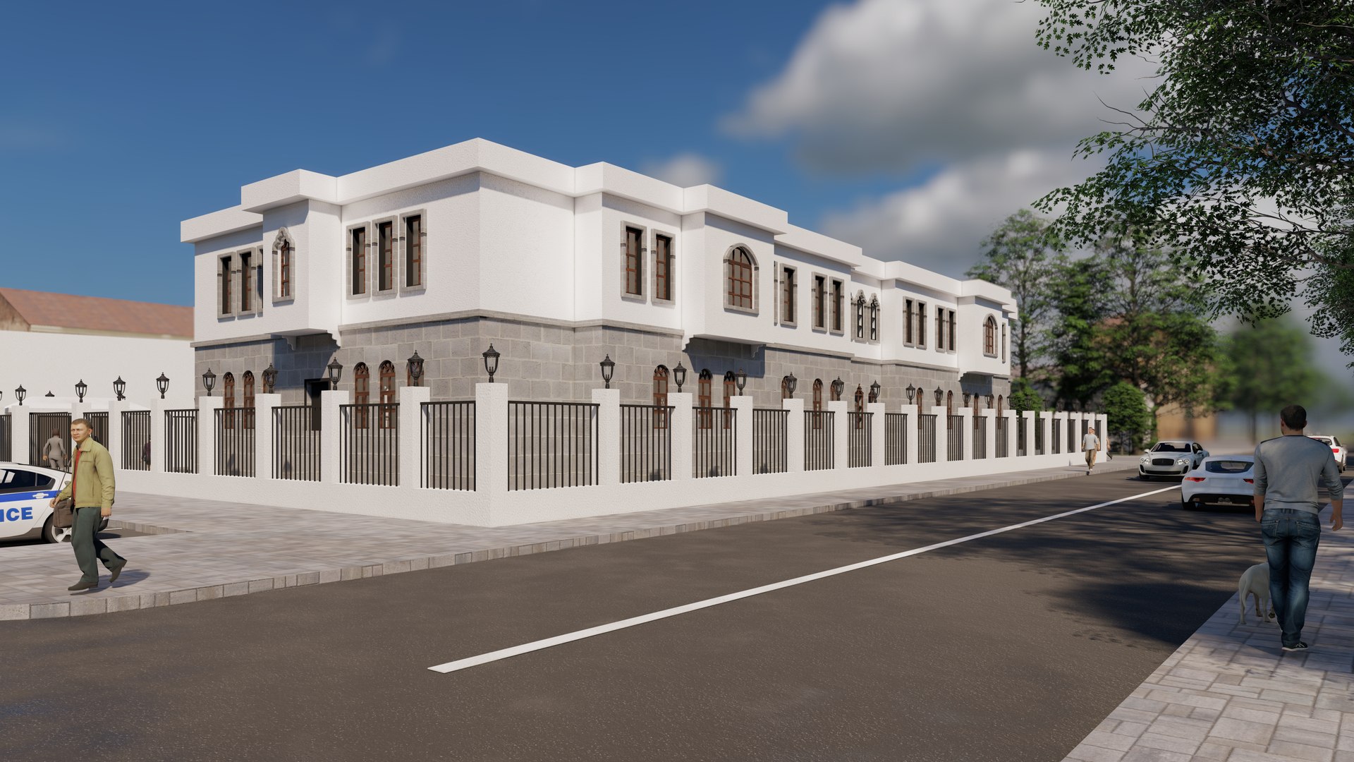 3D Traditional Mansion model - TurboSquid 2155014