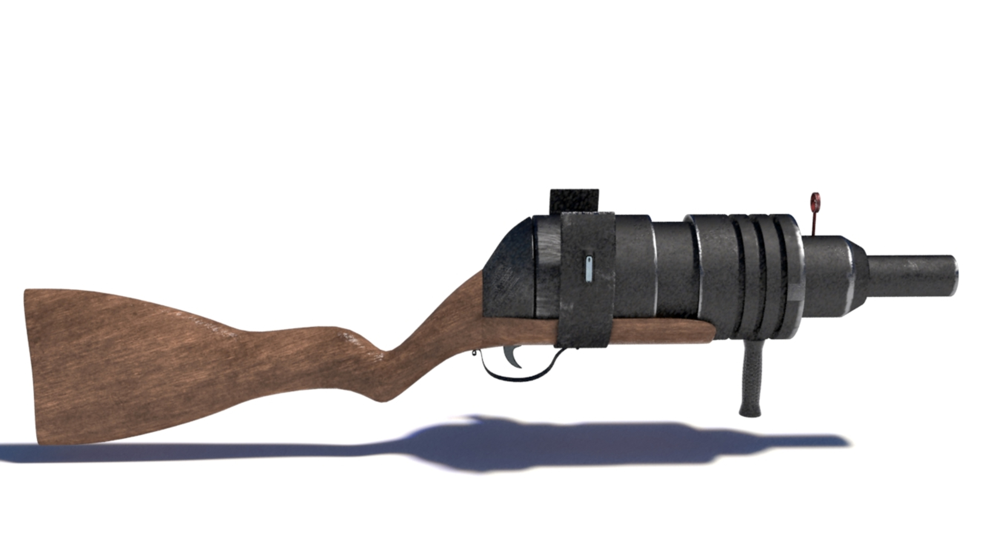 Dwarf Gun 3D - TurboSquid 1254952