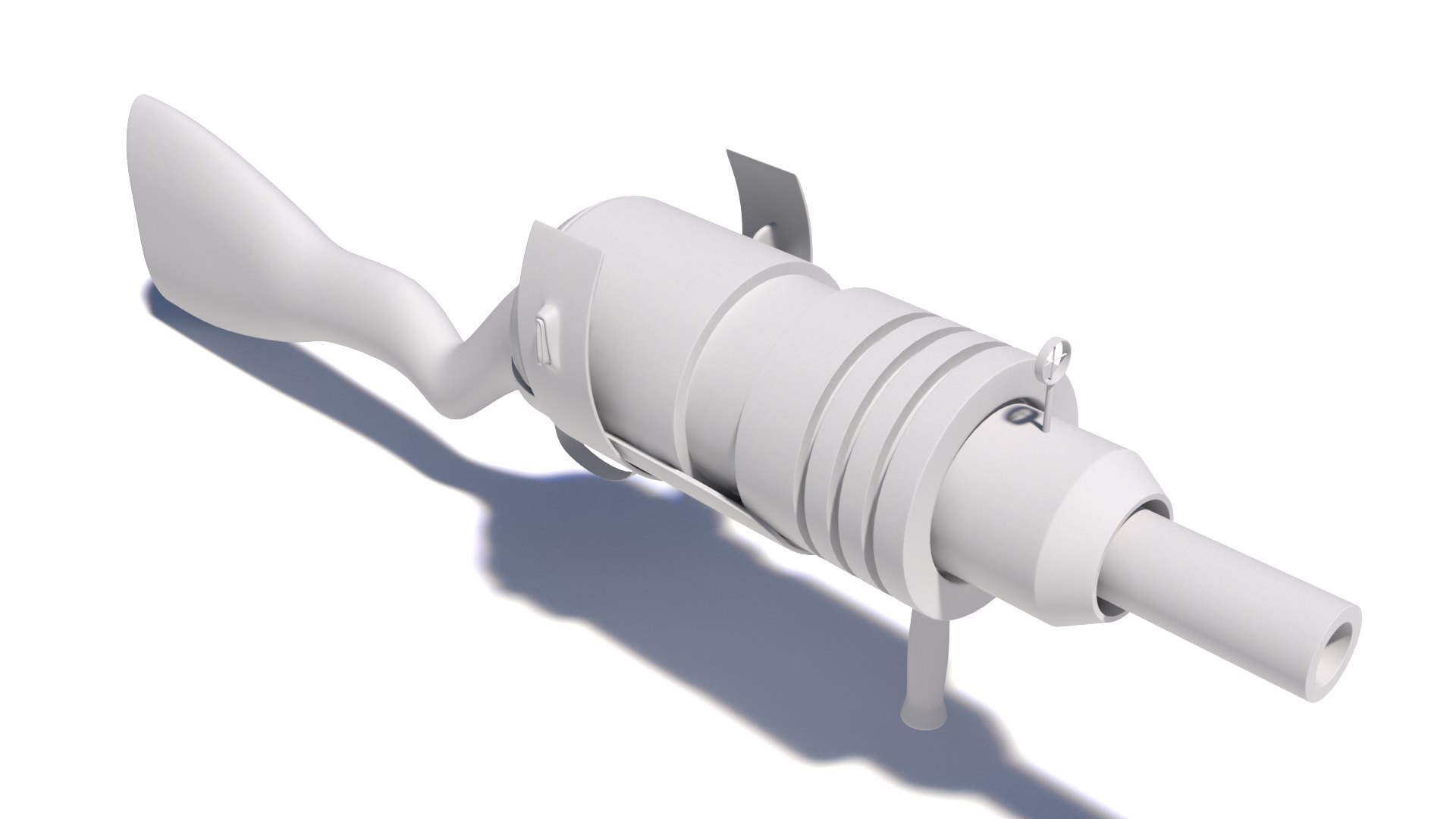 Dwarf Gun 3D - TurboSquid 1254952