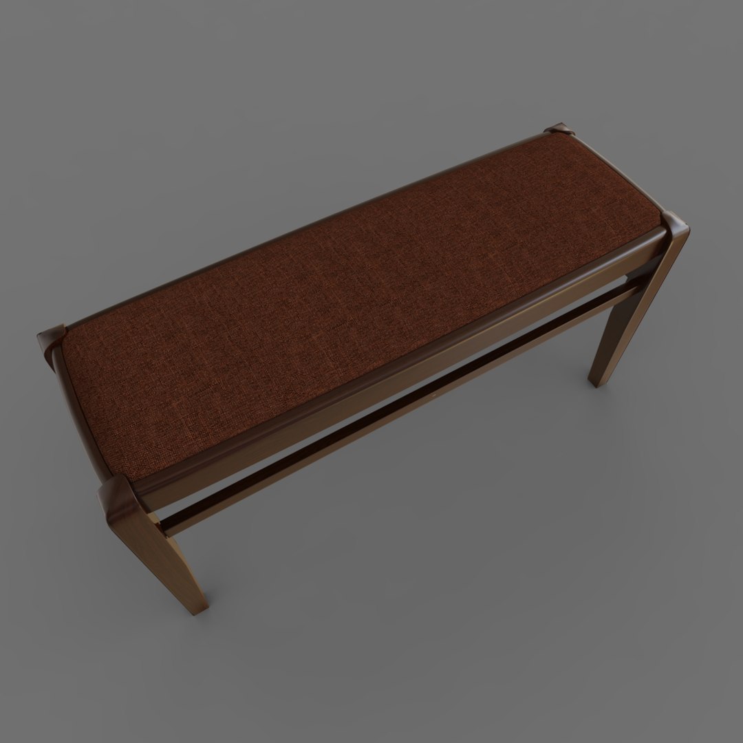 Chair bench Fusion Furniture Uyut90 Etro-1 3D - TurboSquid 2100080