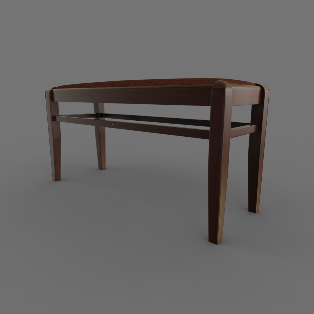 Chair bench Fusion Furniture Uyut90 Etro-1 3D - TurboSquid 2100080