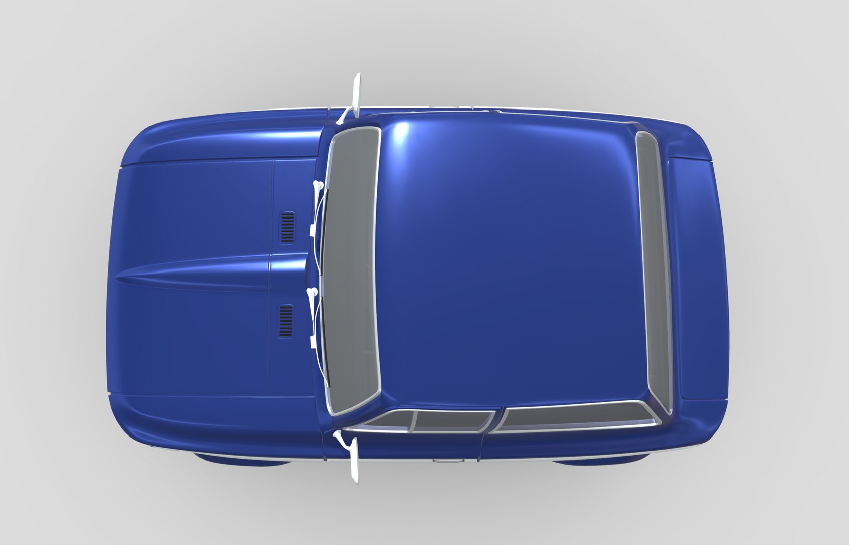 3D Blue Car Model - TurboSquid 1888713