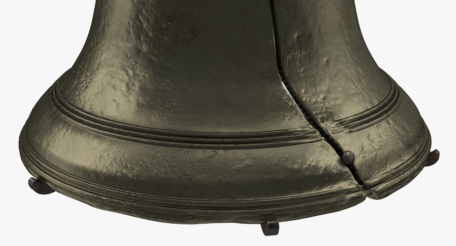 Liberty Bell Yoke 3D Model - TurboSquid 1423780
