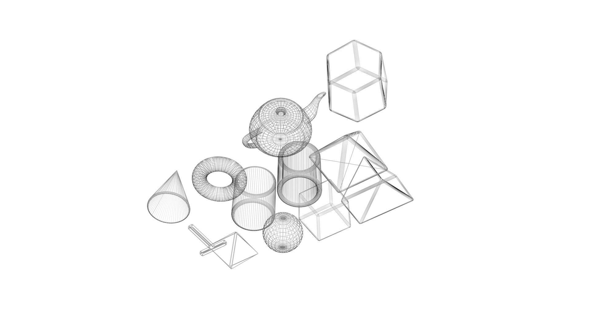 Magnetic Different Geometric Shapes 3D Model - TurboSquid 1826617