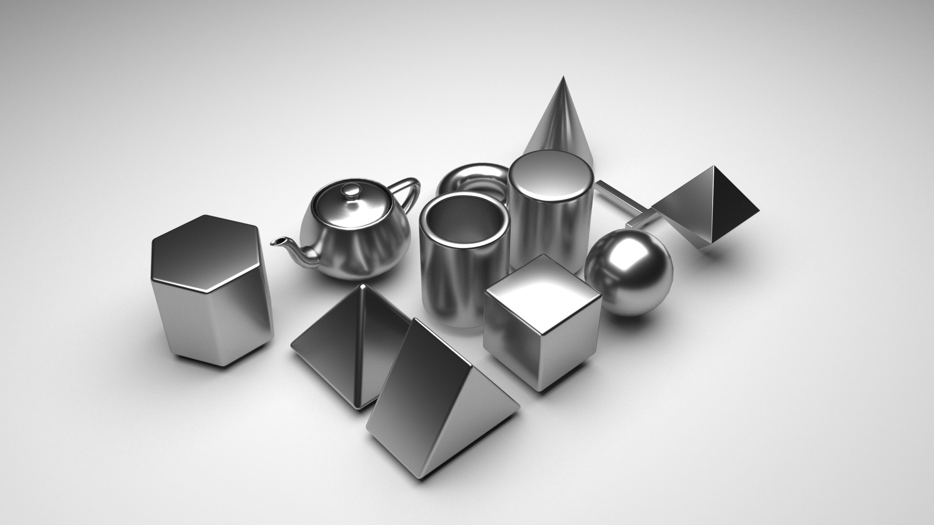 Magnetic Different Geometric Shapes 3D Model - TurboSquid 1826617