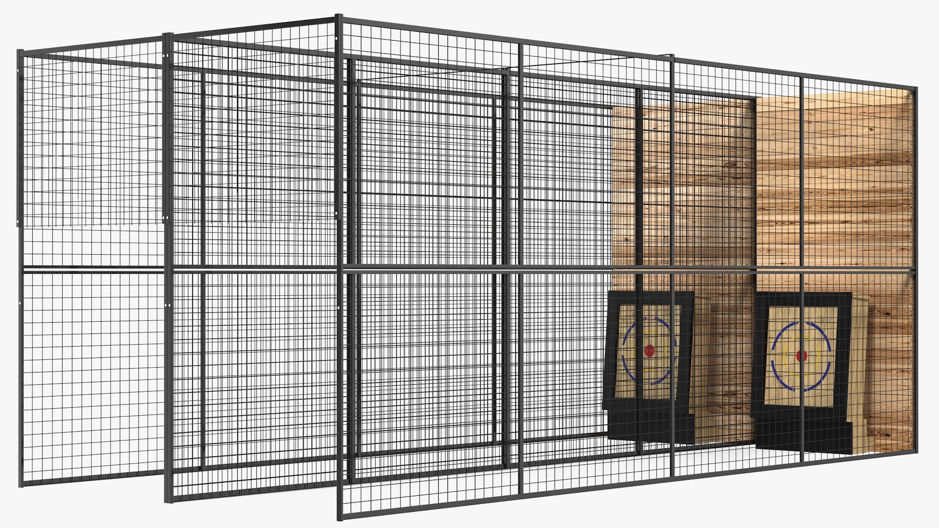 Mobile Axe Throwing Range 3D Model - TurboSquid 1625853