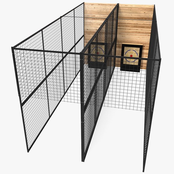 Mobile axe throwing range 3D model - TurboSquid 1625853