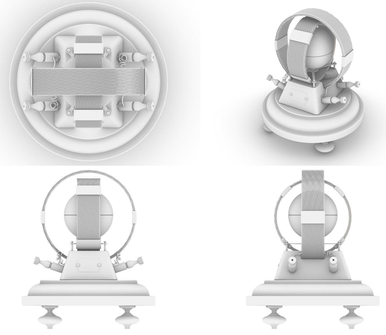 3D Galileo Ferraris S Induction - TurboSquid 1442086