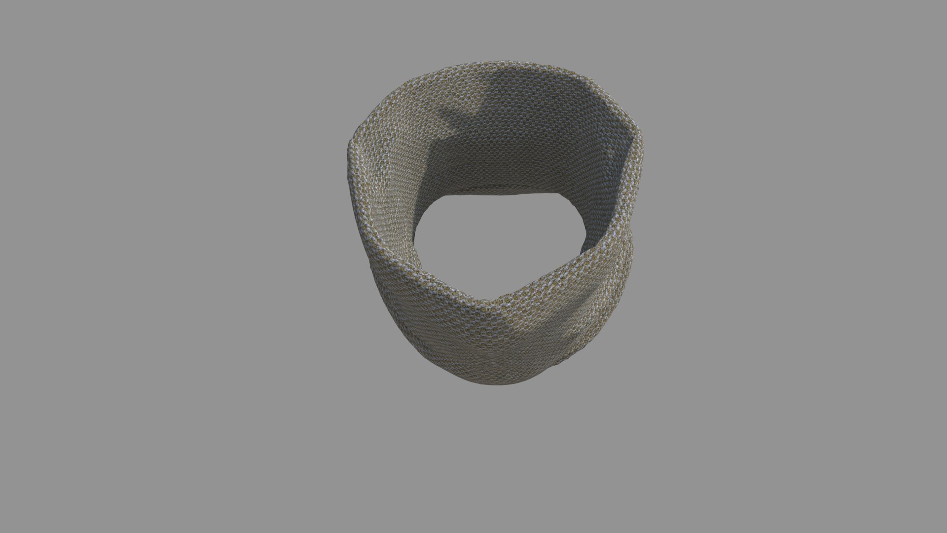 Scarf - High Neck Collar 3D model - TurboSquid 1977835