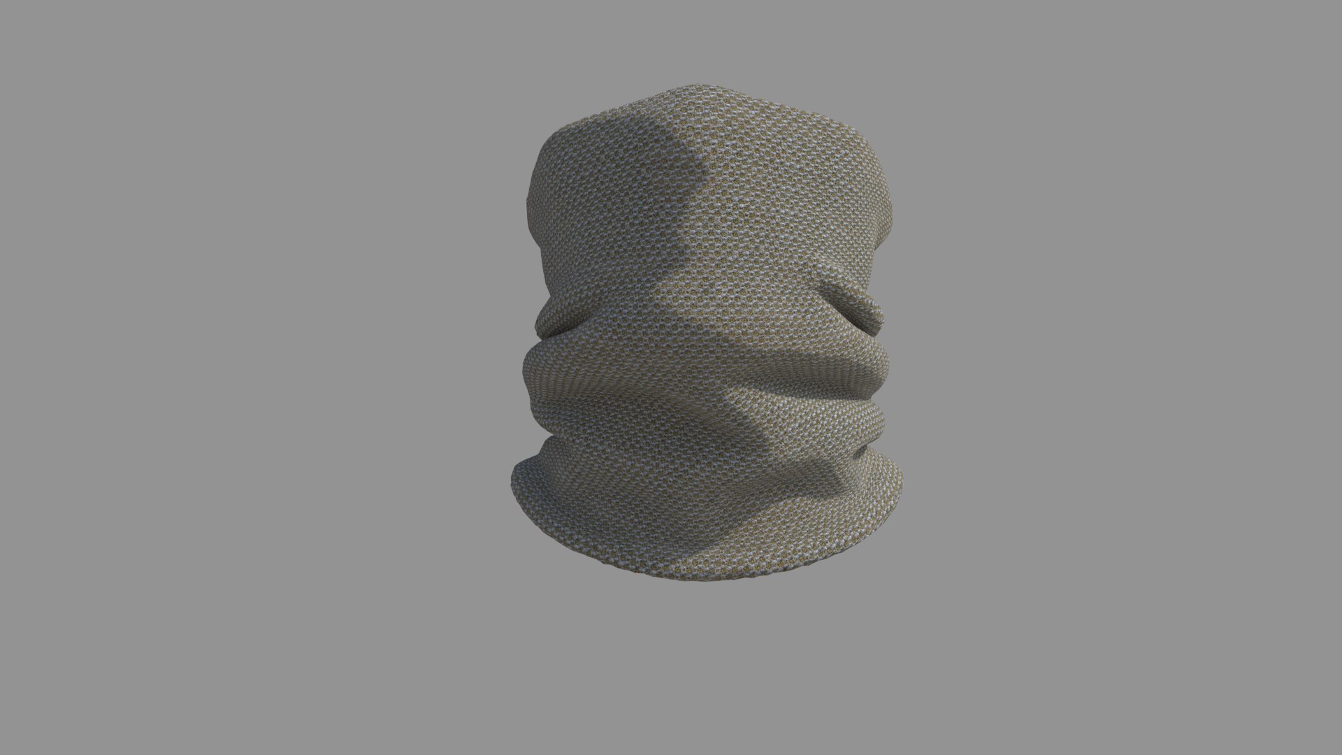 Scarf - High Neck Collar 3D model - TurboSquid 1977835