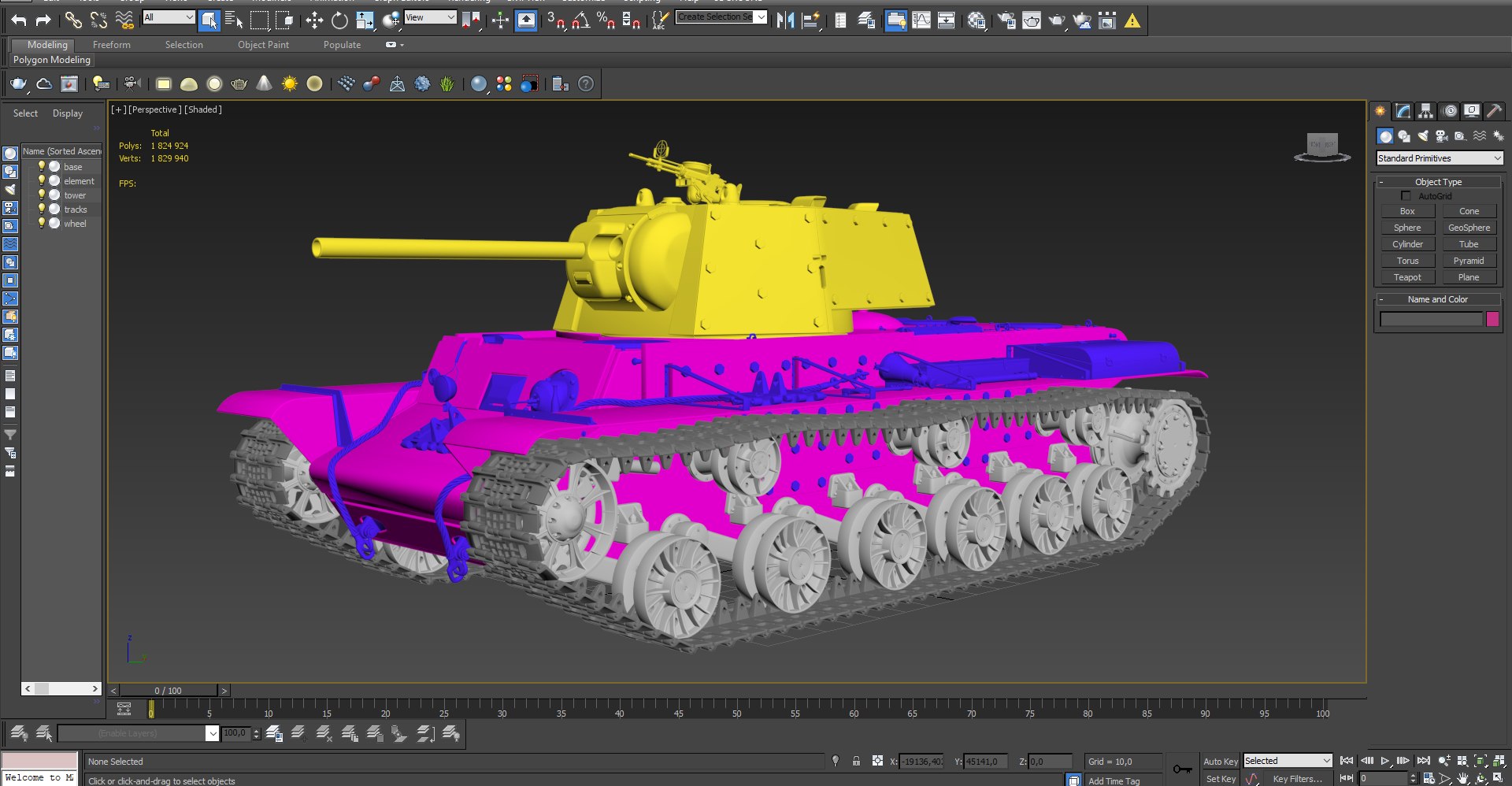 3D KV 1 With Metal Screens Model - TurboSquid 2138480