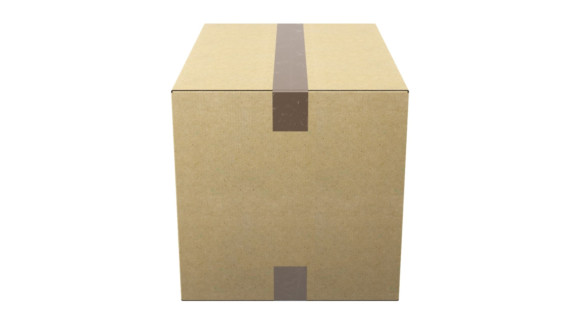 Cardboard Box Model - TurboSquid 1781363