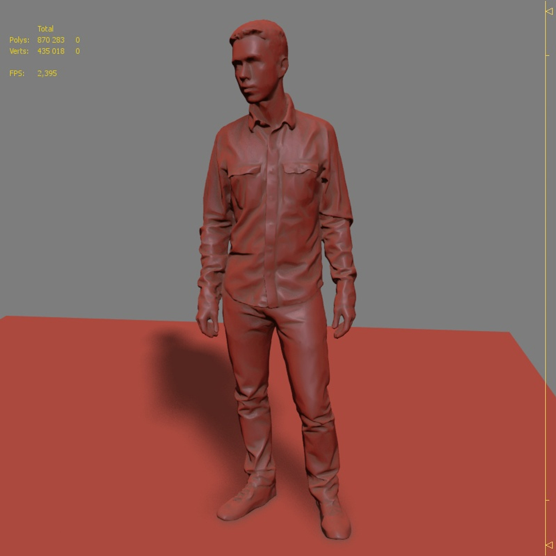 Human Architectural Scans 3d Model