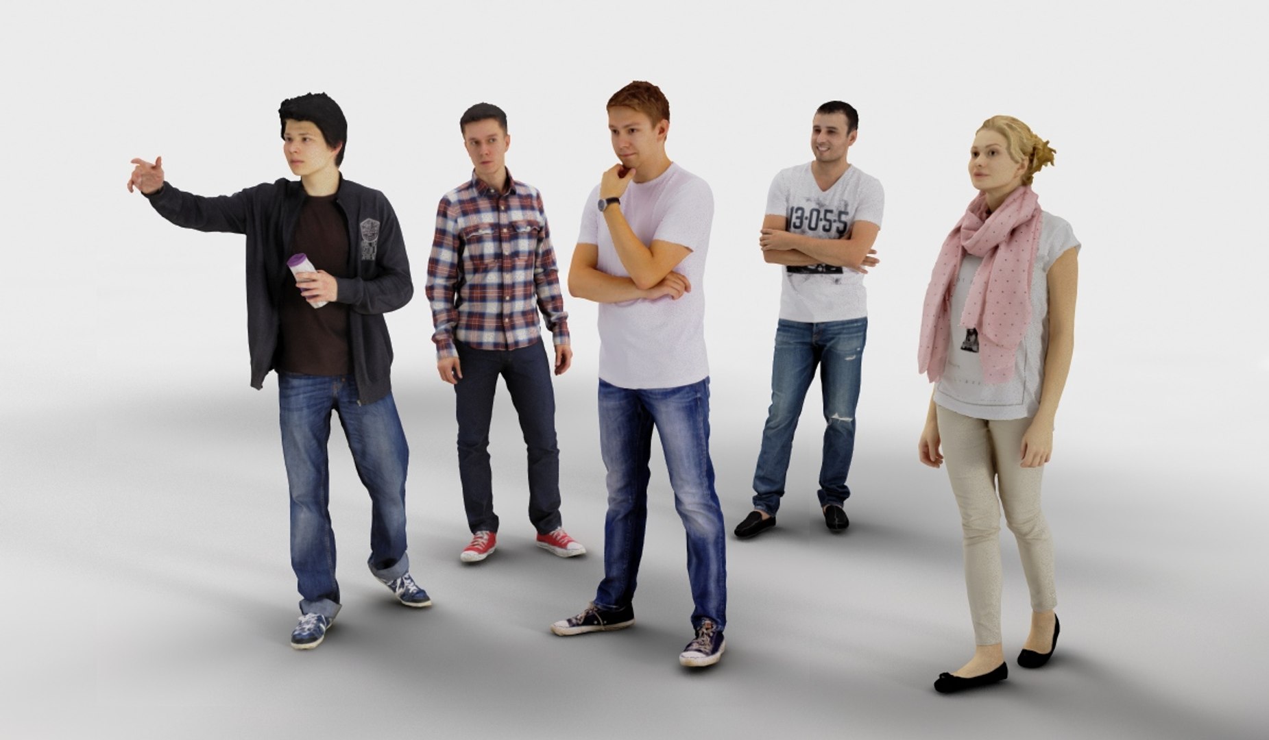 Human Architectural Scans 3d Model