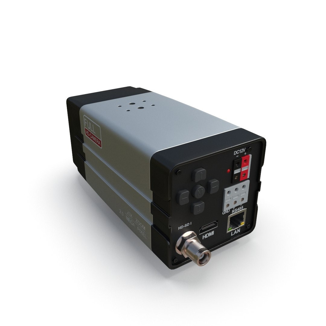 Hd Integrated Camera 3D Model - TurboSquid 1671062