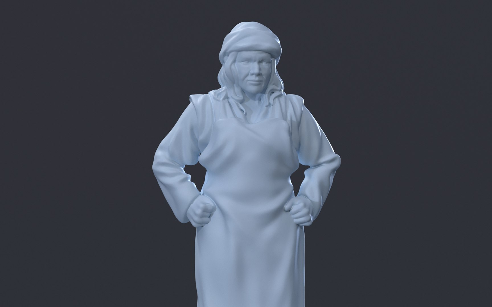 modelo 3d Innkeepers wife DnD 3D print model - TurboSquid 2011286