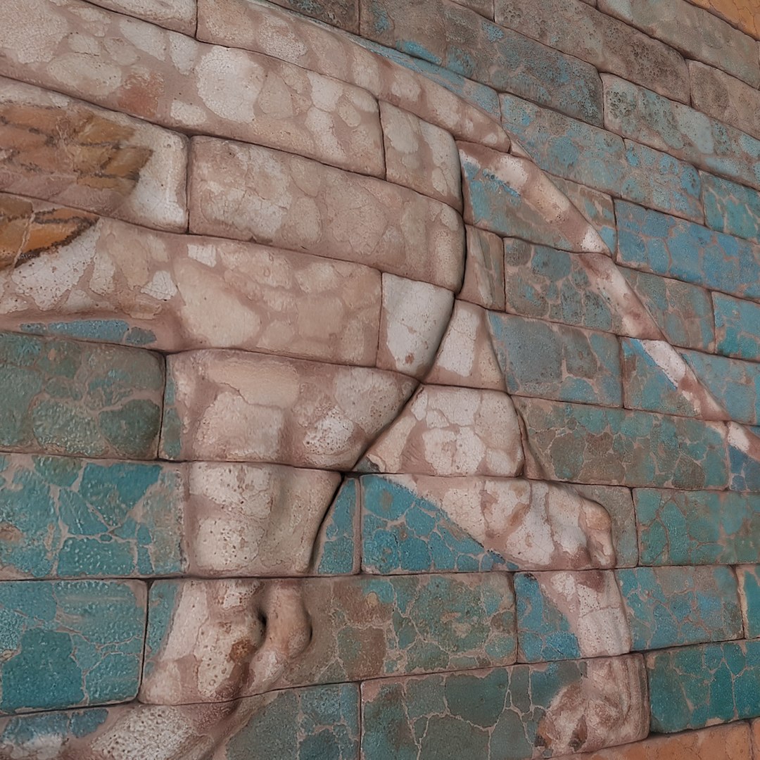 Passing Lion Assyrian 3D - TurboSquid 1435034