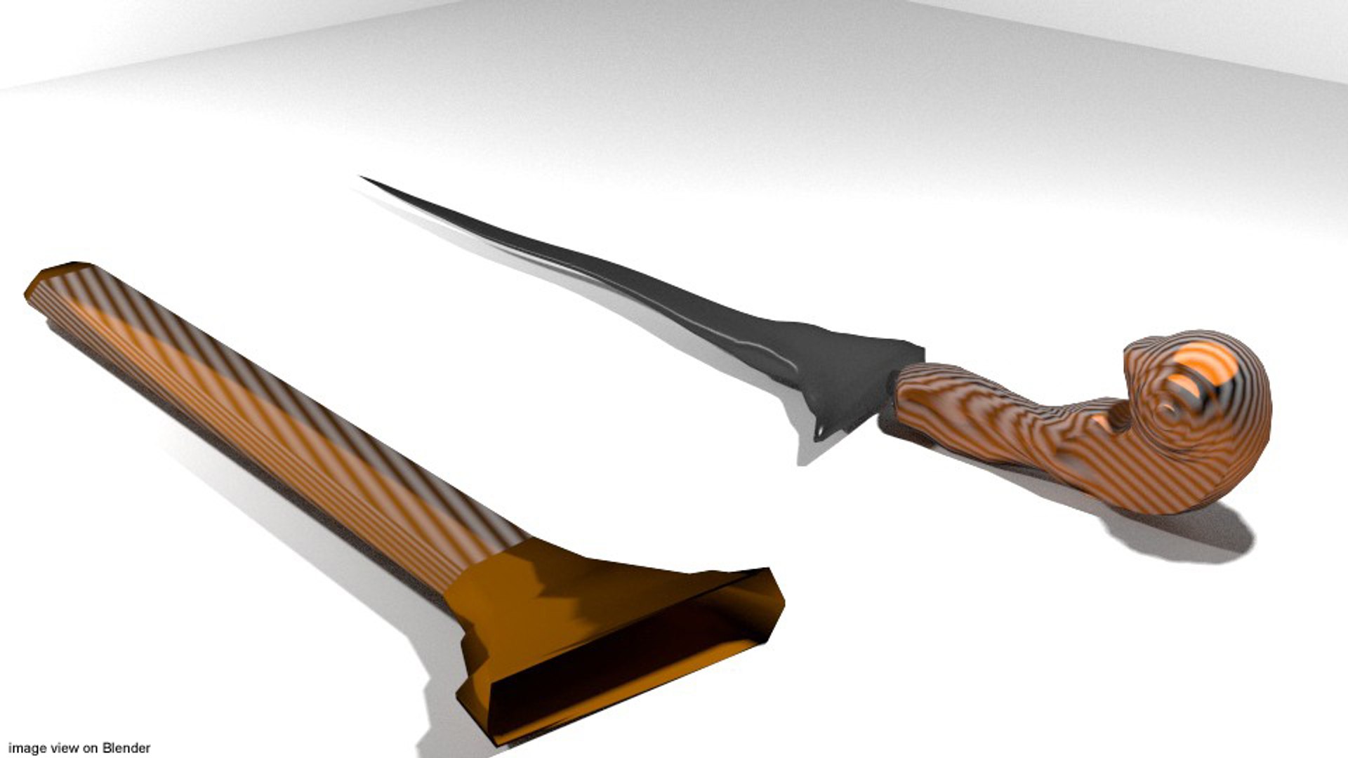 3d Keris Melayu