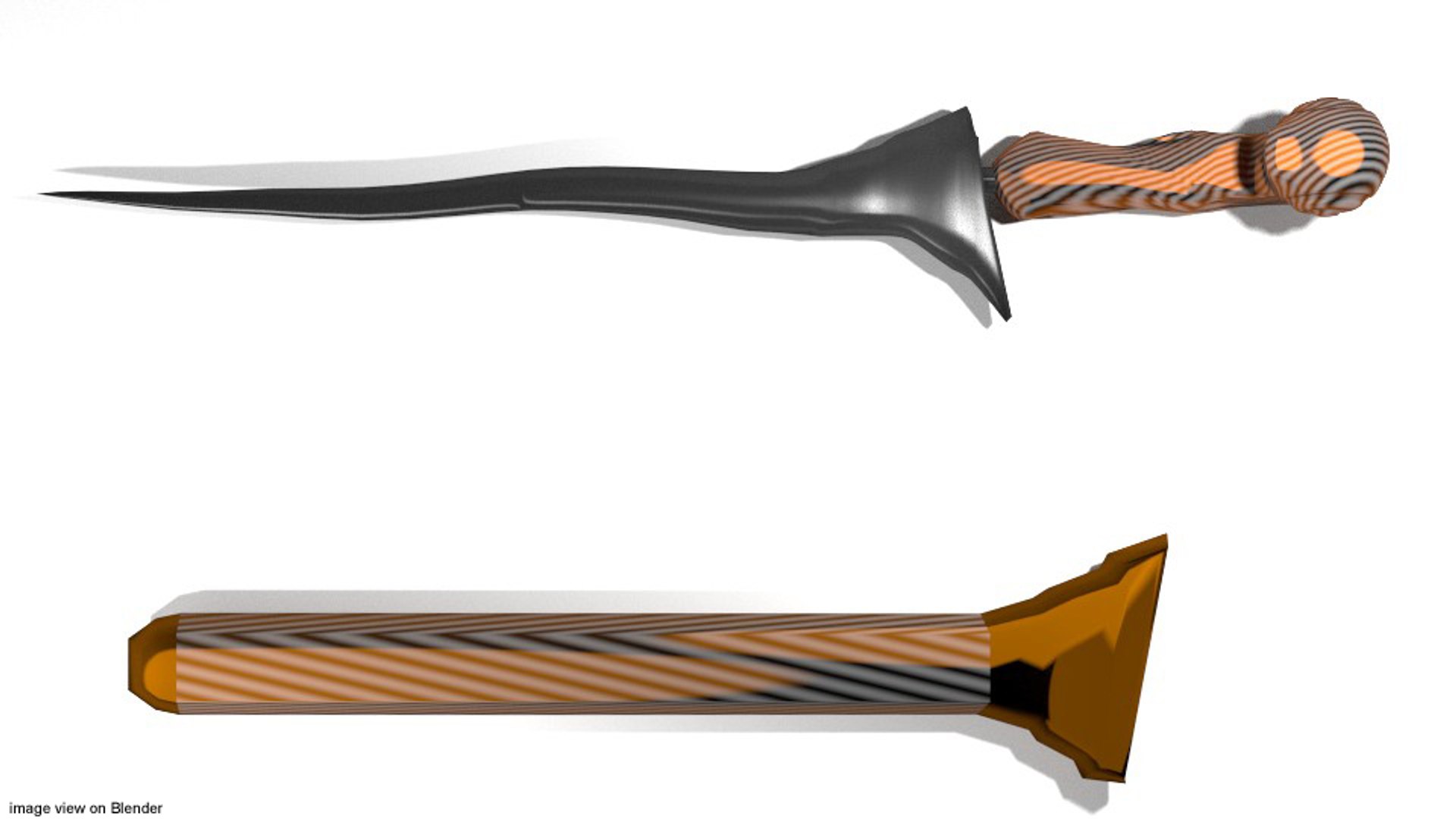 3d Keris Melayu