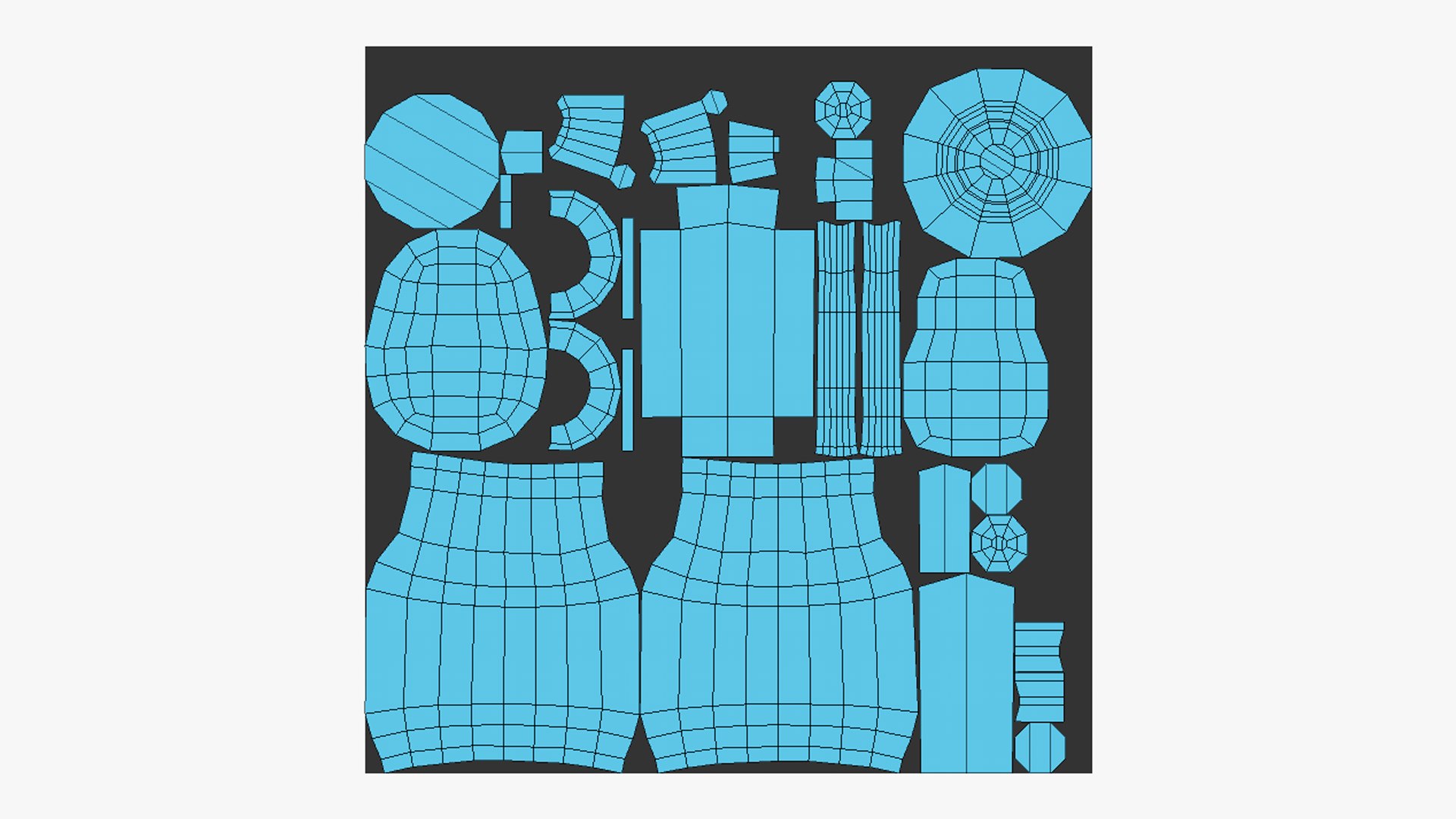 Jetpack Low Poly H02 - SciFi Character Design 3D Model - TurboSquid 2256397