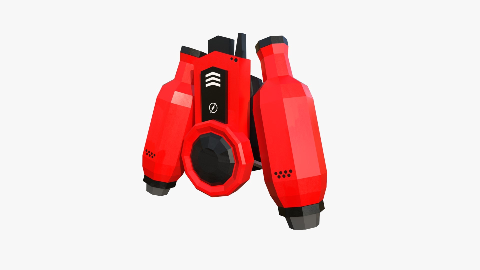 Jetpack Low Poly H02 - SciFi Character Design 3D Model - TurboSquid 2256397