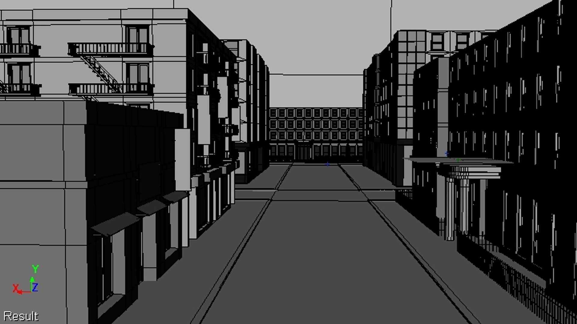 street 3d model