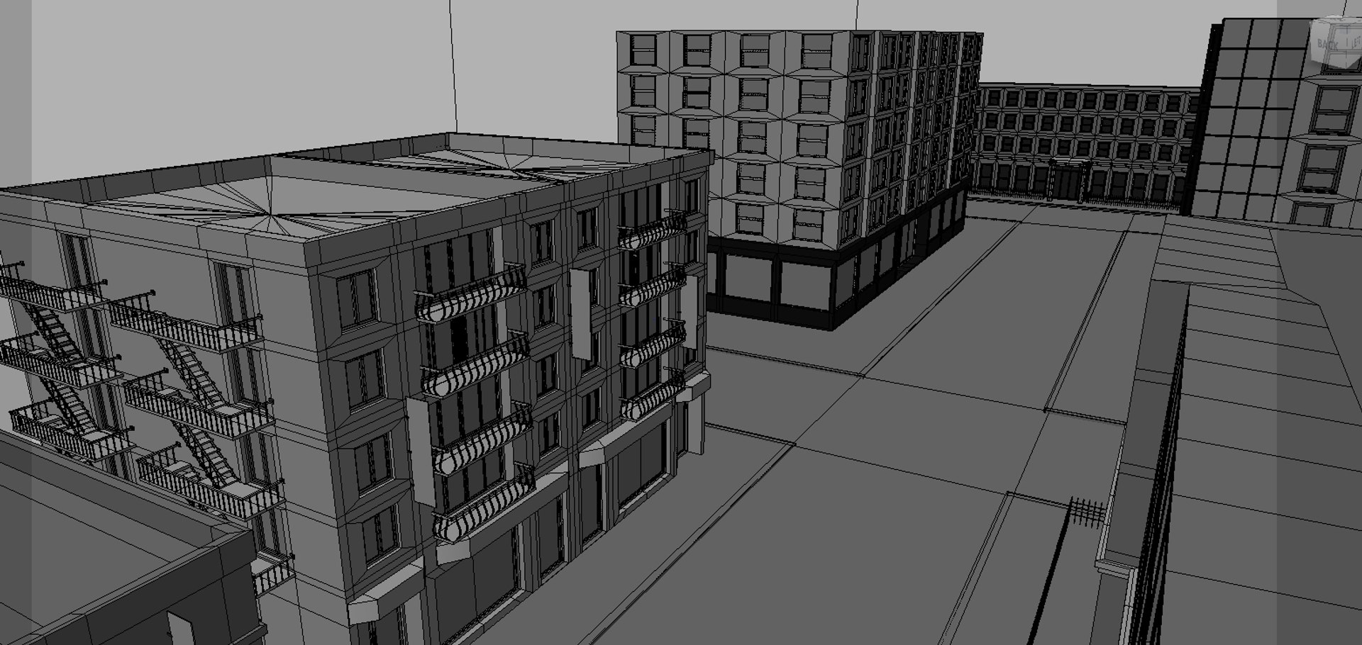 street 3d model