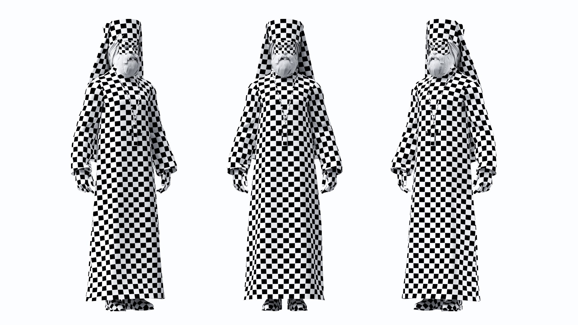 3D Priest Model - TurboSquid 1973984