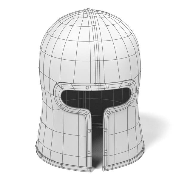 helmet medieval 3d model
