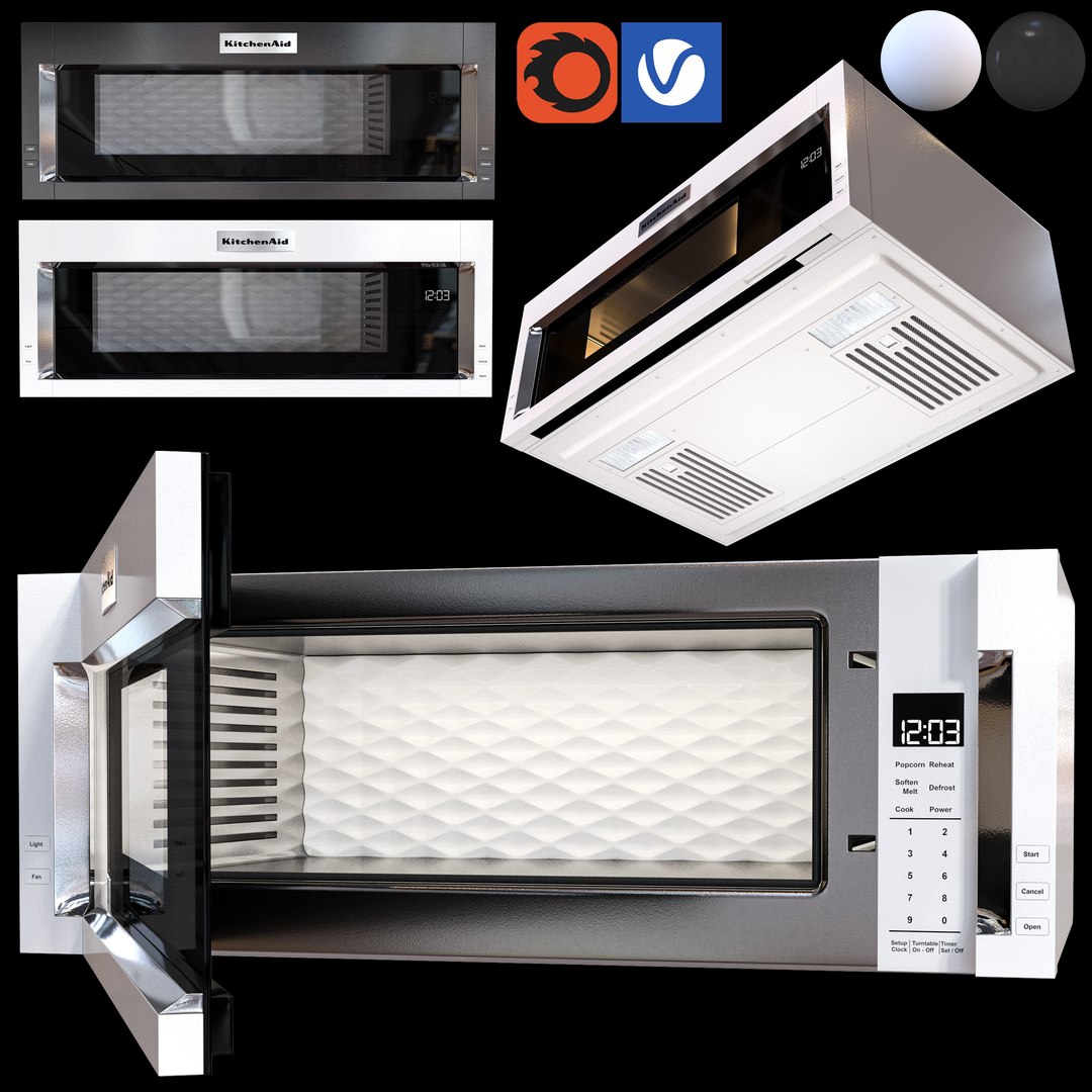 Kitchenaid Appliance Set 3D Model - TurboSquid 1946212