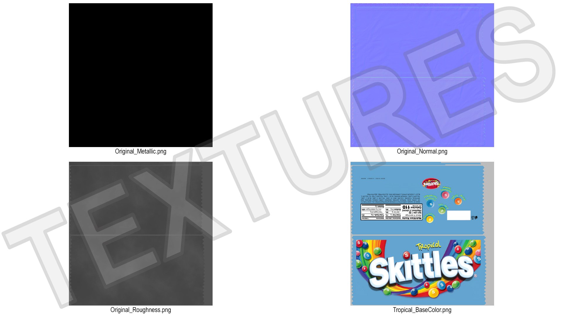Tropical Skittles Package 3D - TurboSquid 2291165