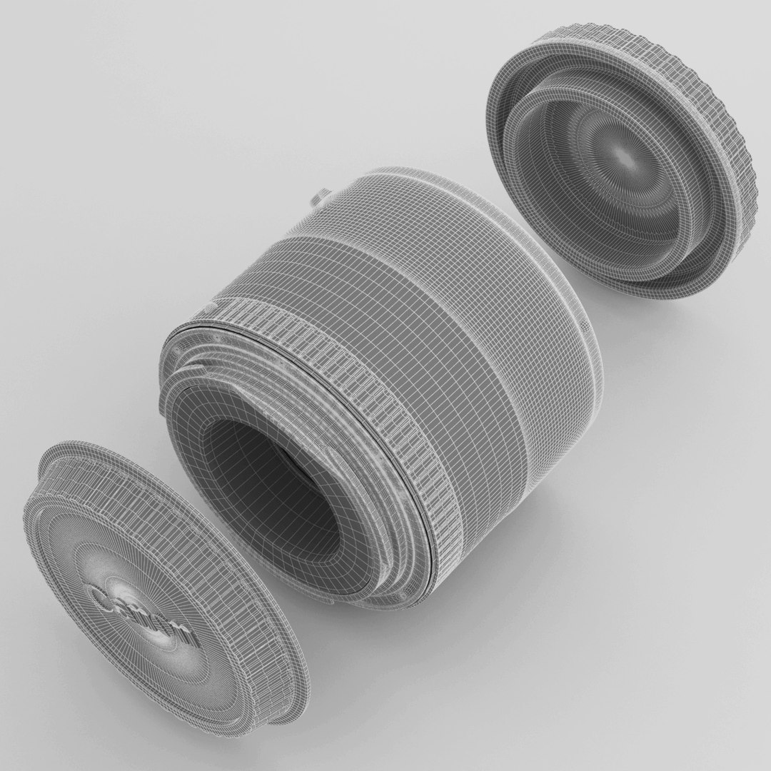 Canon Extender Ef 2x 3d Model