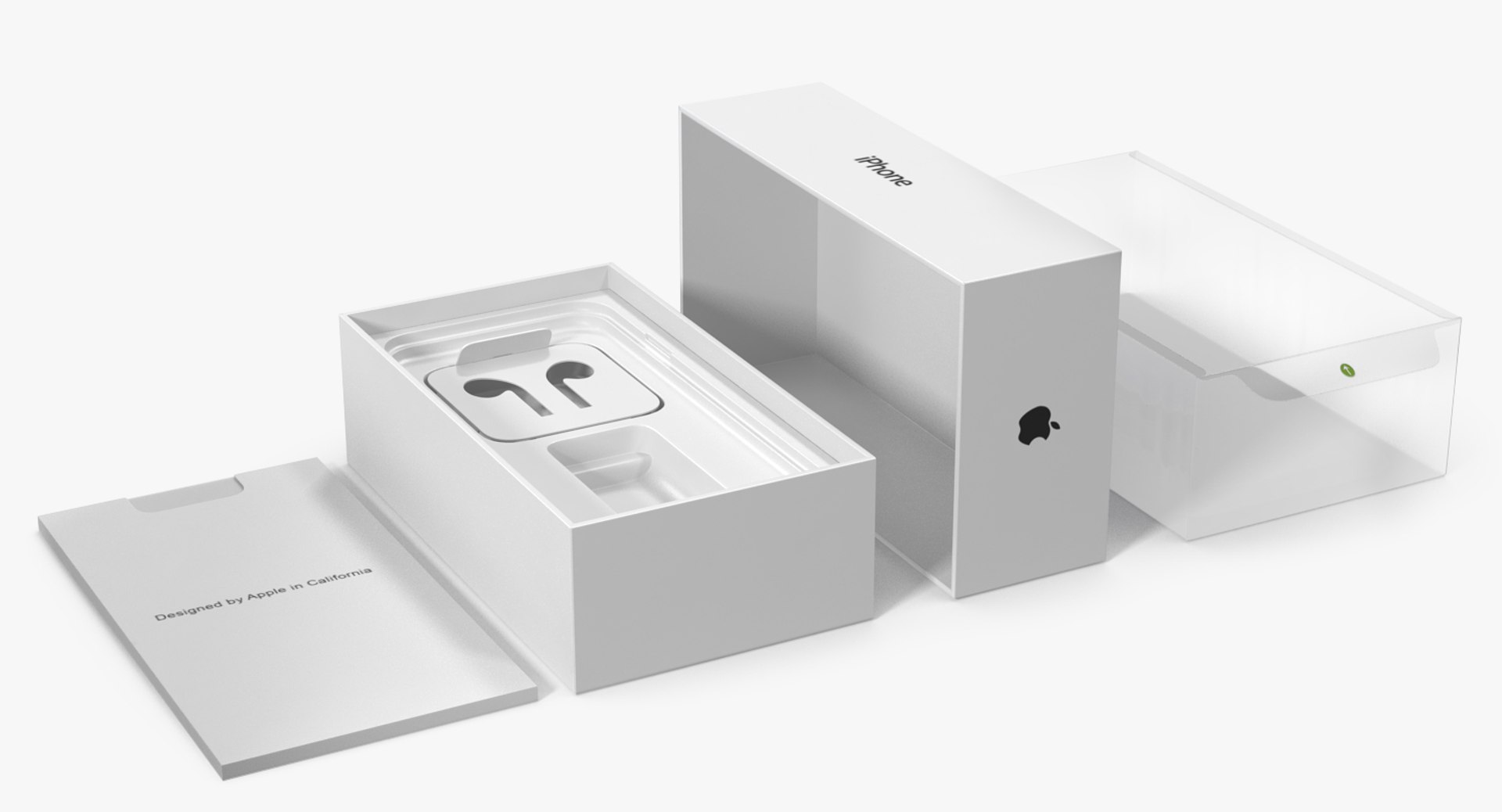 Apple Iphone Xs Box 3D Model - TurboSquid 1370620