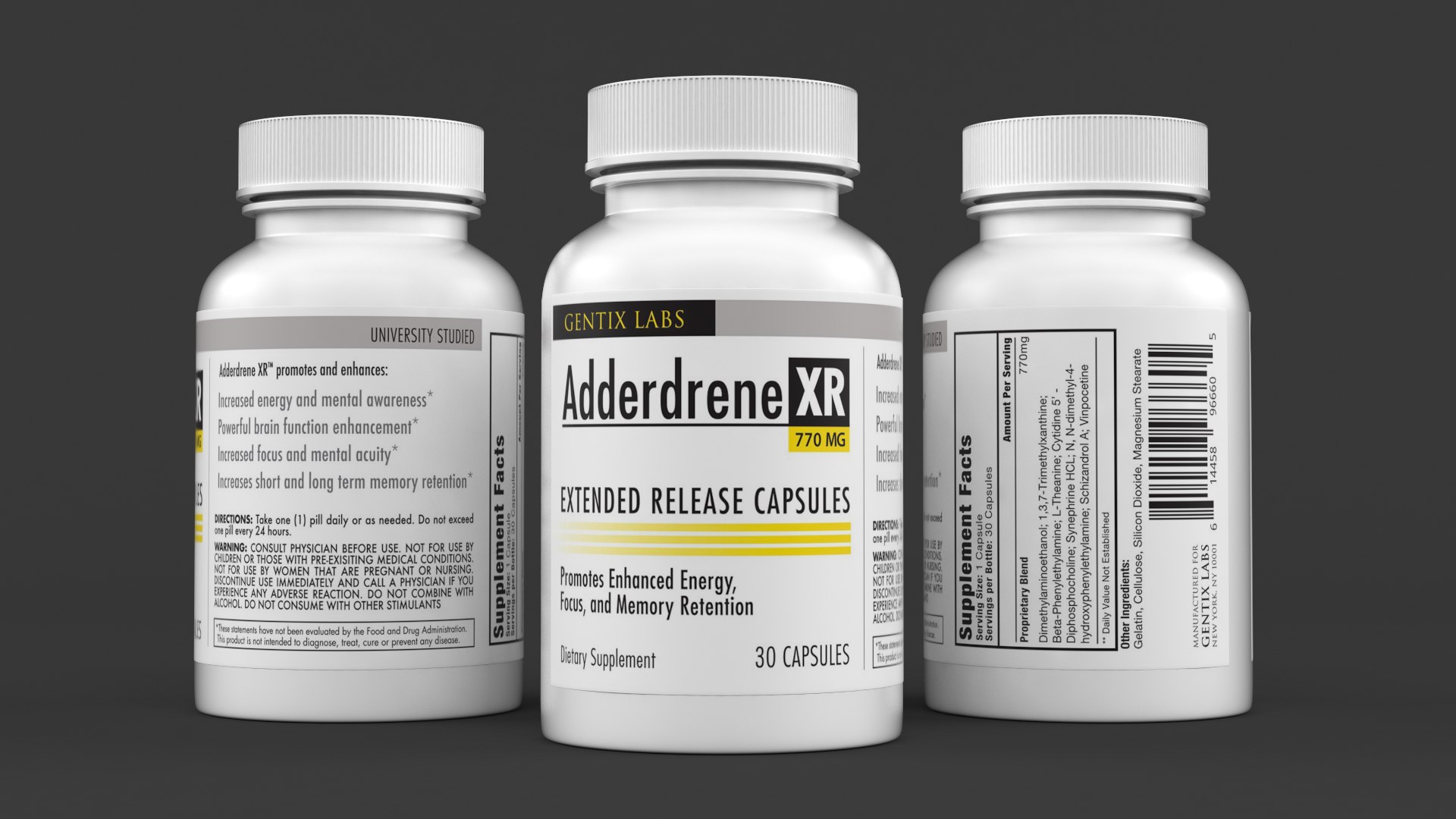 3D Dietary Supplement - TurboSquid 1938572